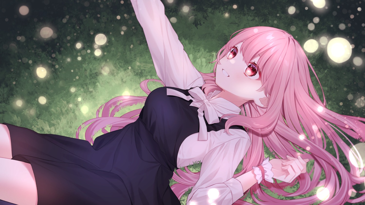 kaminagi aohi (k aohi) dress skirt lift wallpaper | #818662 | yande.re